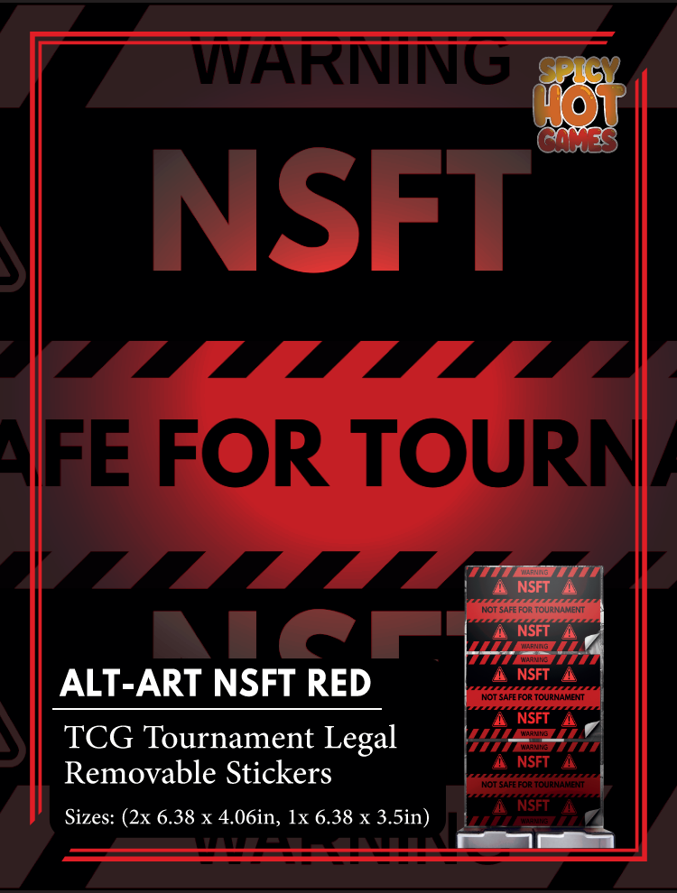 Alt-Art: NSFT Red Stickers – Spicy Hot Games